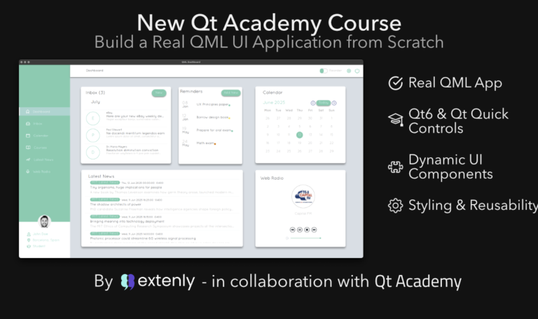 Master QML Like A Pro – New Course Available Now – Extenly